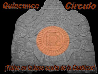 QUINCUNCE. LA CRUZ DE QUETZALCATL.